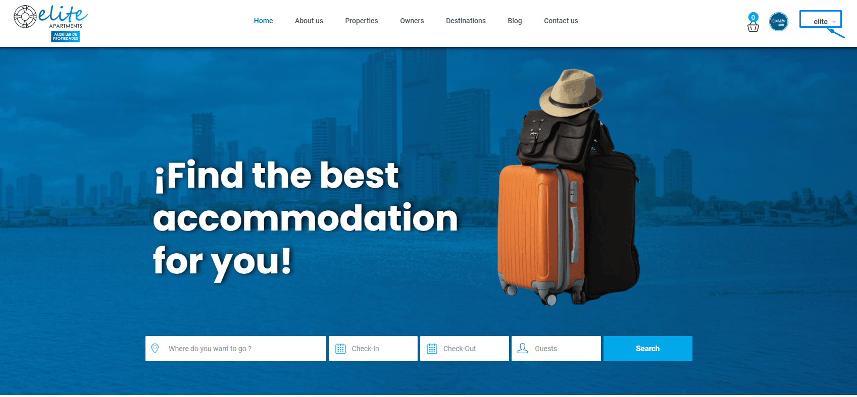 How to register as a new user? - Elite Apartments